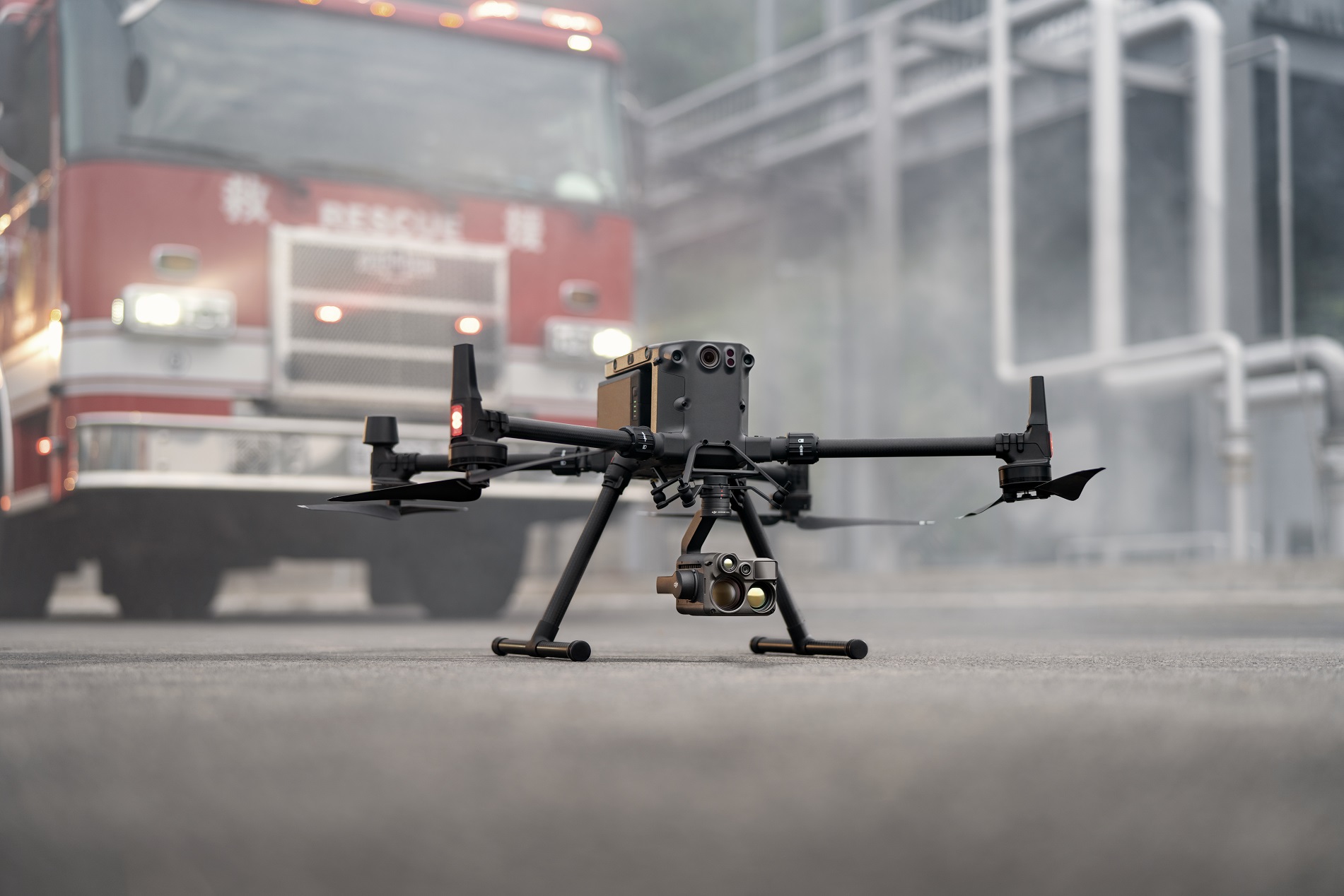 Jak wykorzystać drony w działaniach straży pożarnej? - BLOG NaviGate